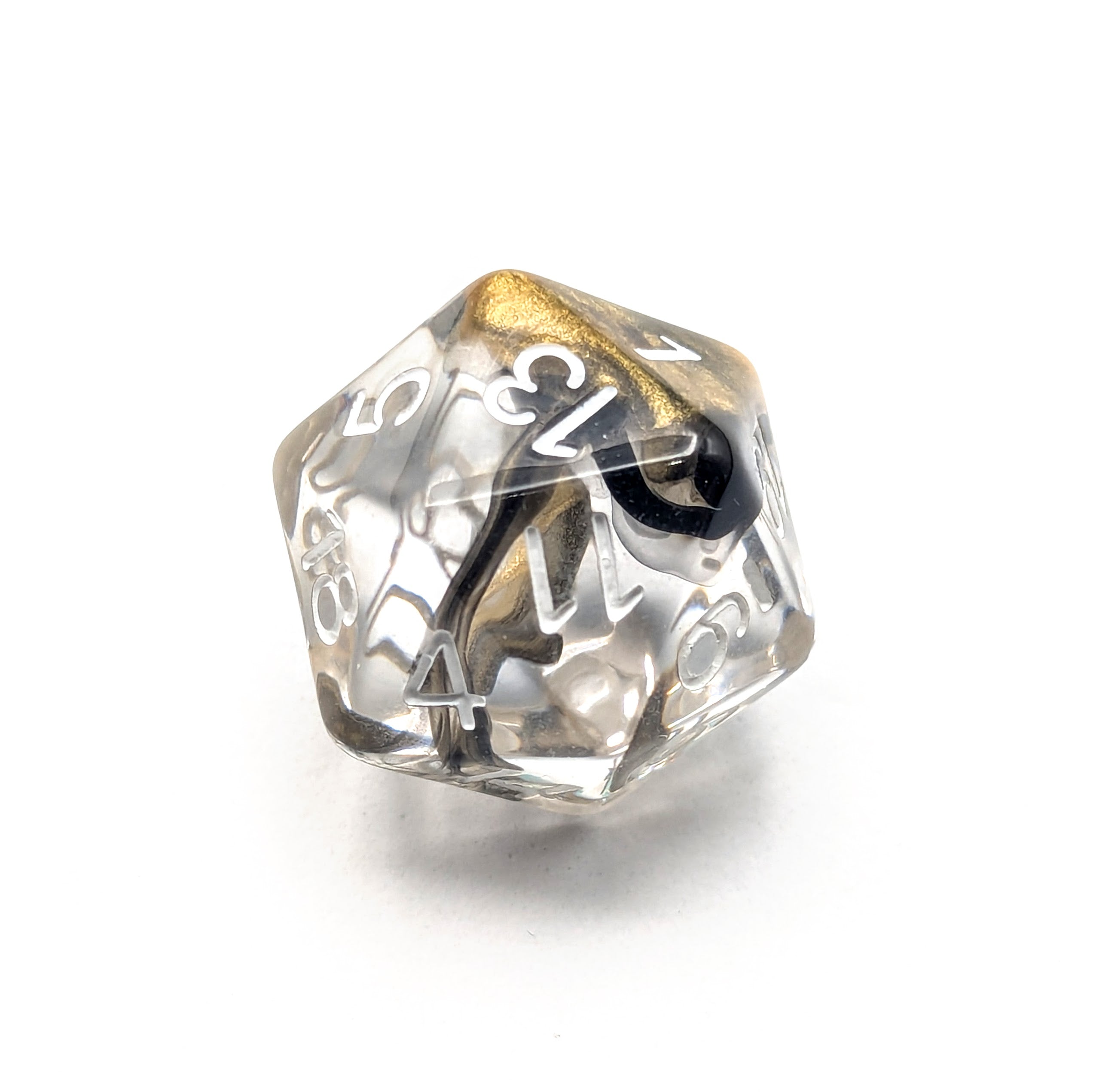Gilded Decay | Dice Set - Mint & Mustard