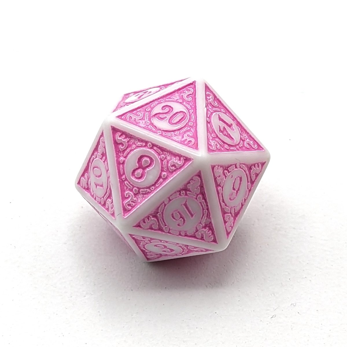 Light Sigil Pink | Dice Set - Mint & Mustard