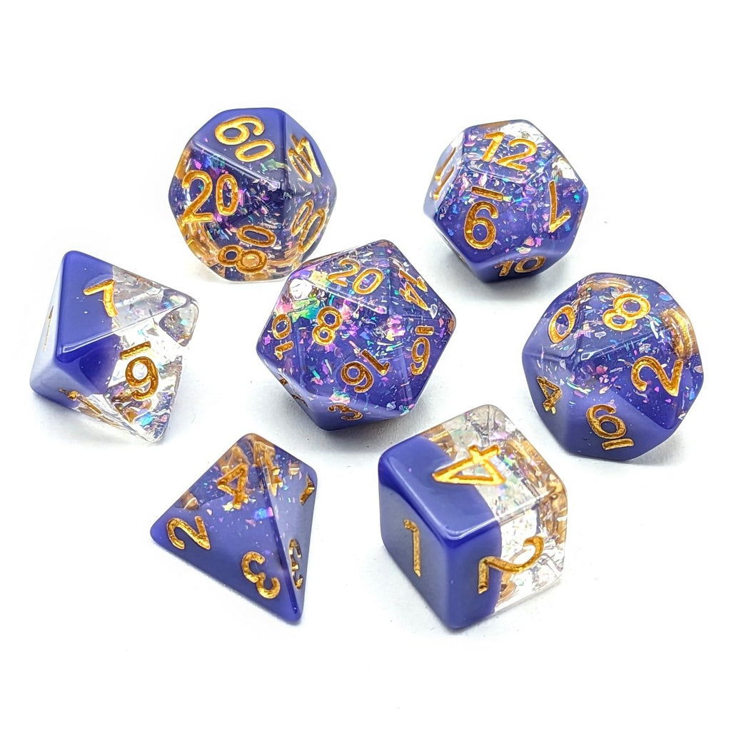 Retribution | Dice Set - Mint & Mustard