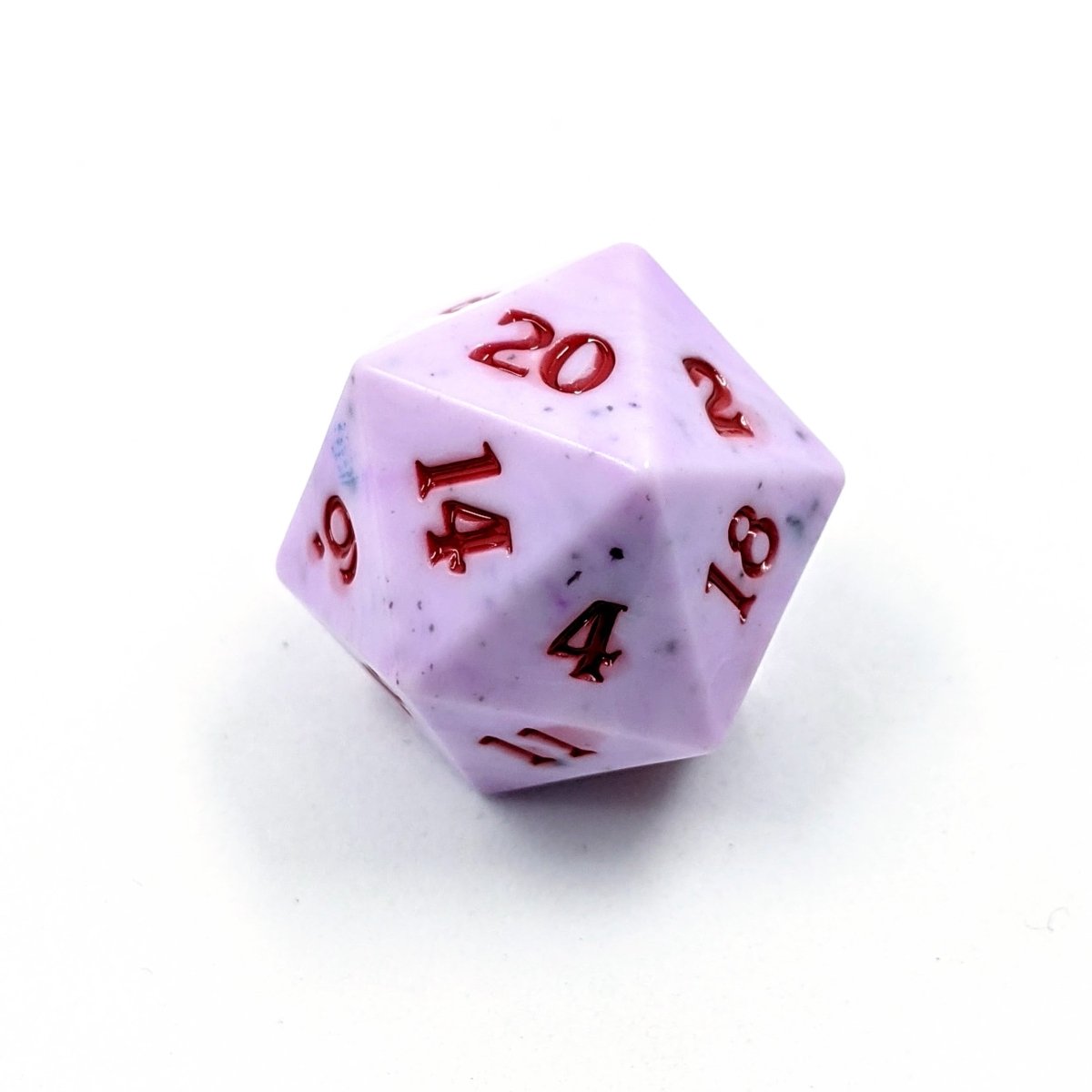 Dracula | Sharp Edged Dice Set - Mint & Mustard