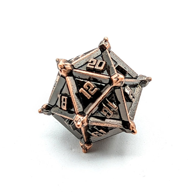 Metal Dice Sets - Mint & Mustard
