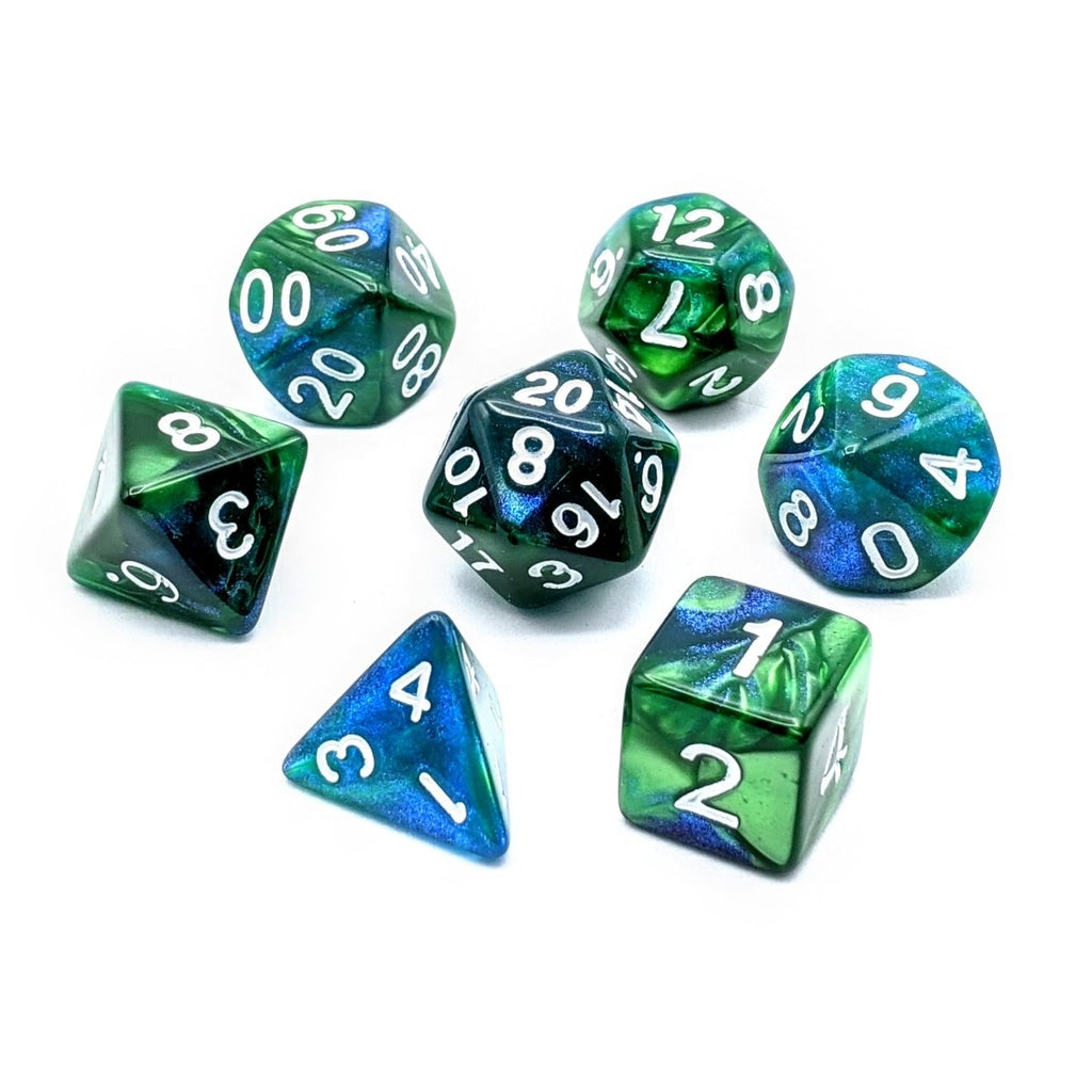 Regenerate | Dice Set - Mint & Mustard